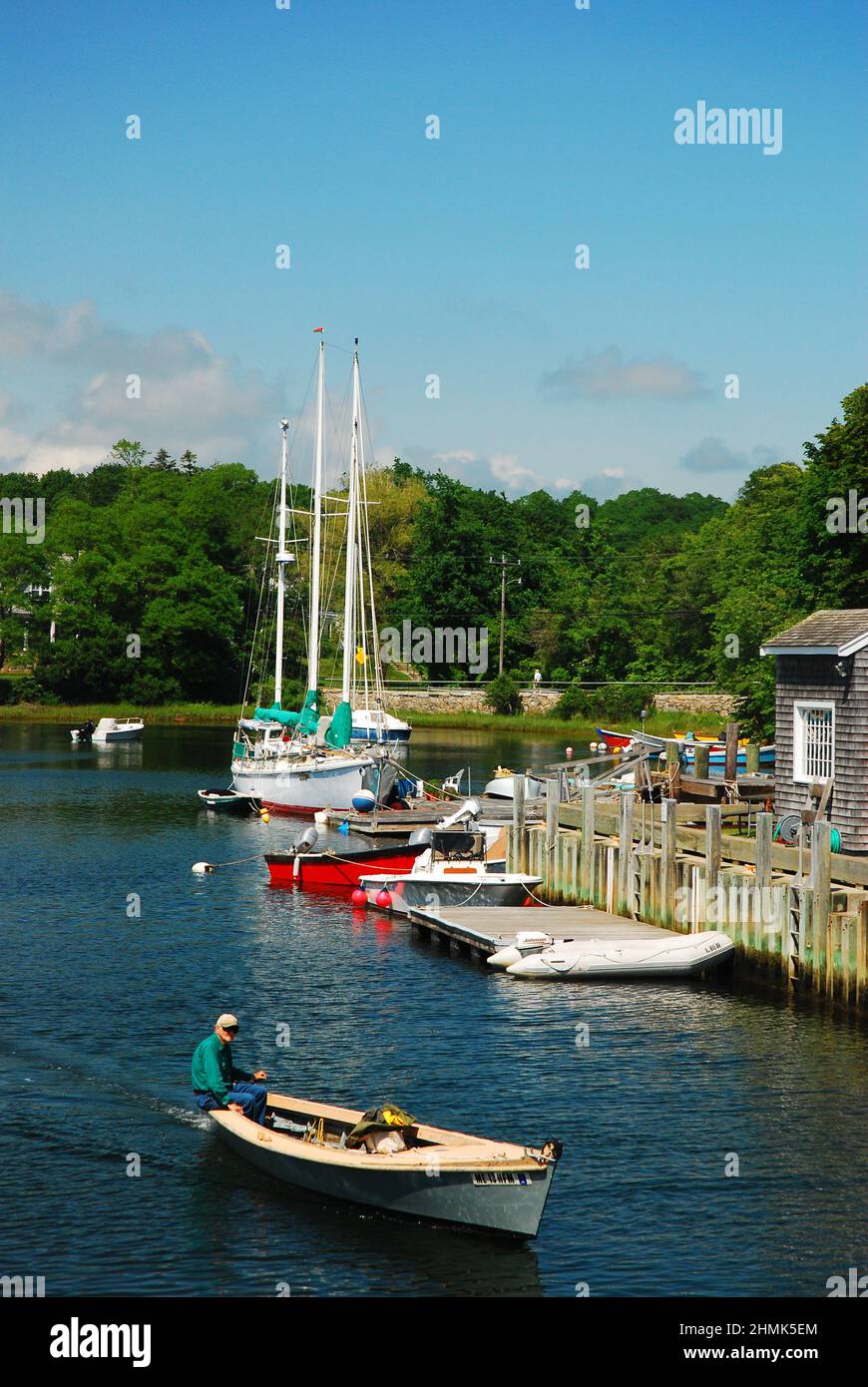 Harbor, Cape Cod Stock Photo - Alamy
