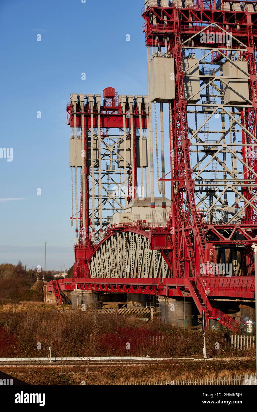 No longer working, Tees Newport Bridge is a vertical-lift bridge ...