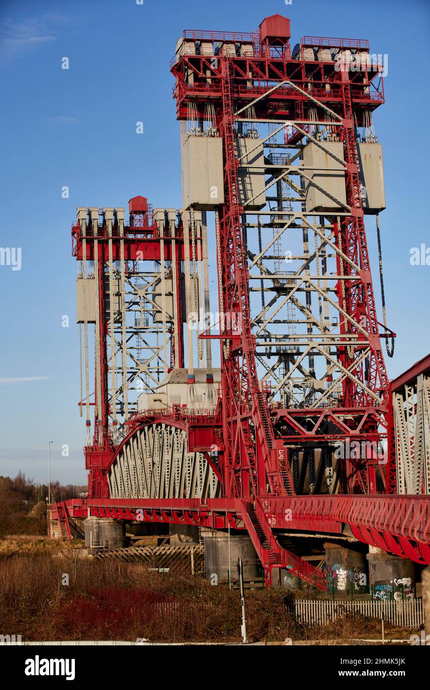 No longer working, Tees Newport Bridge is a vertical-lift bridge ...