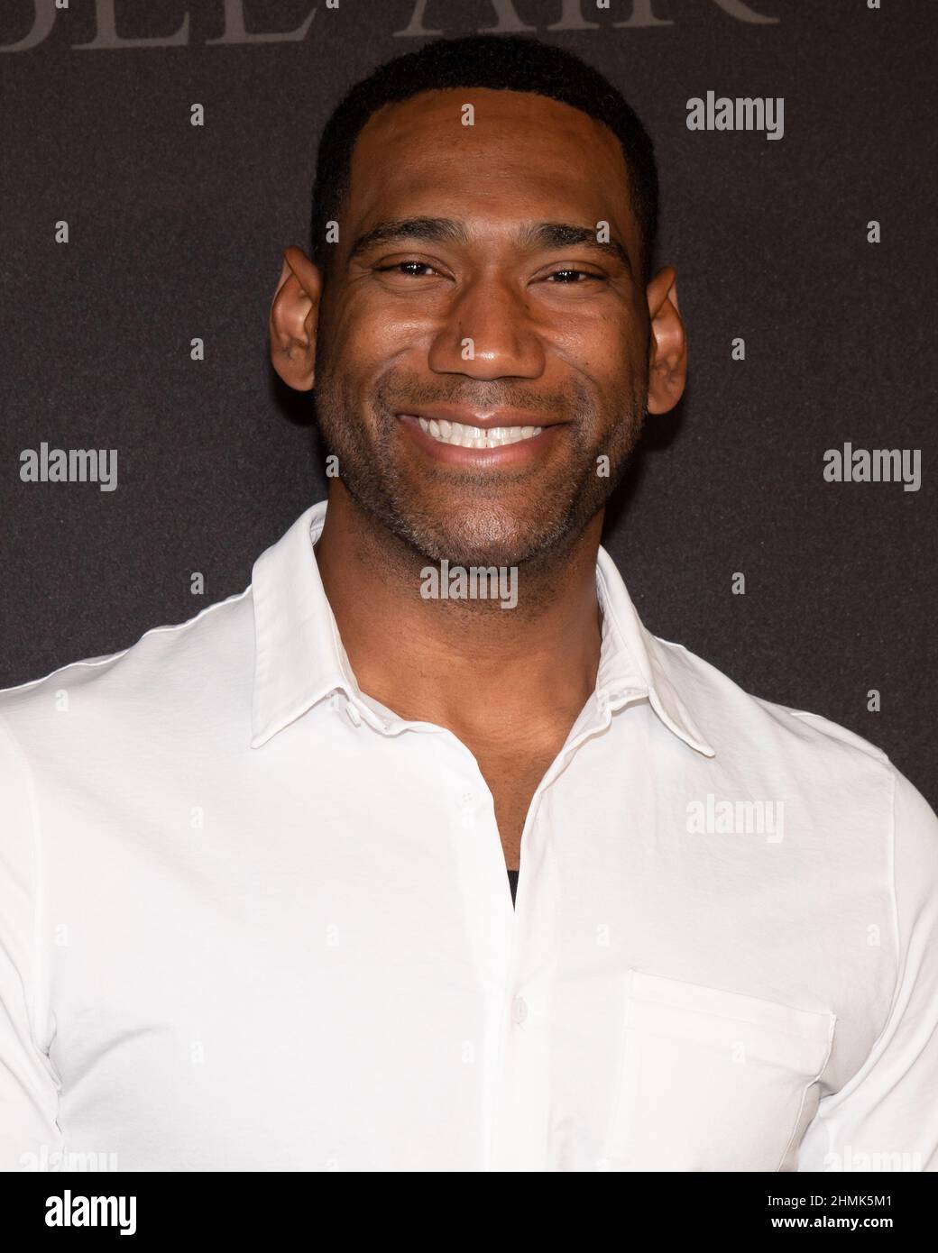February 9, 2022, Santa Monica, California, USA: Anthony Alabi attends ...