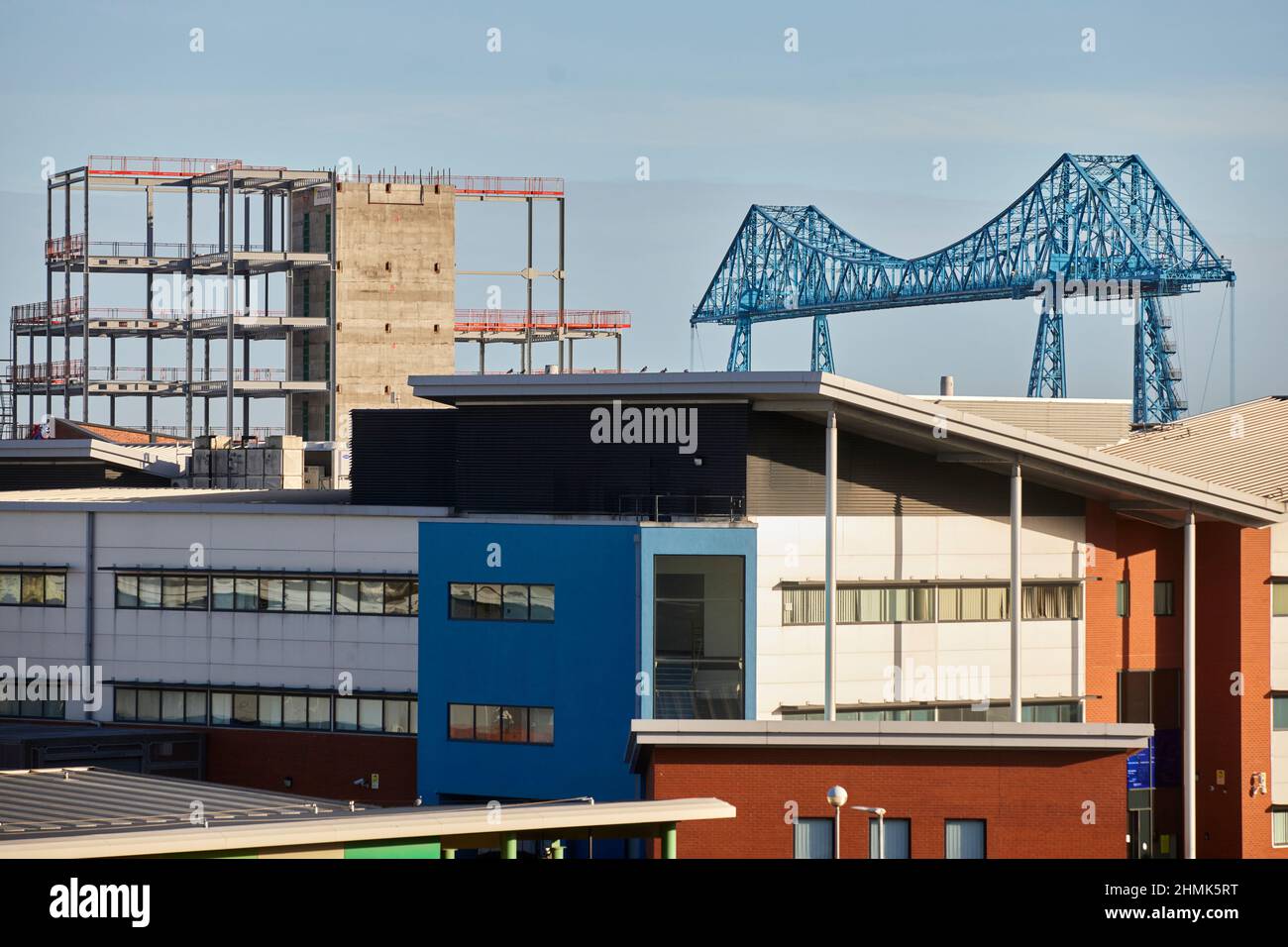 Tees Transporter Bridge, or Middlesbrough Transporter Bridge, It is the ...