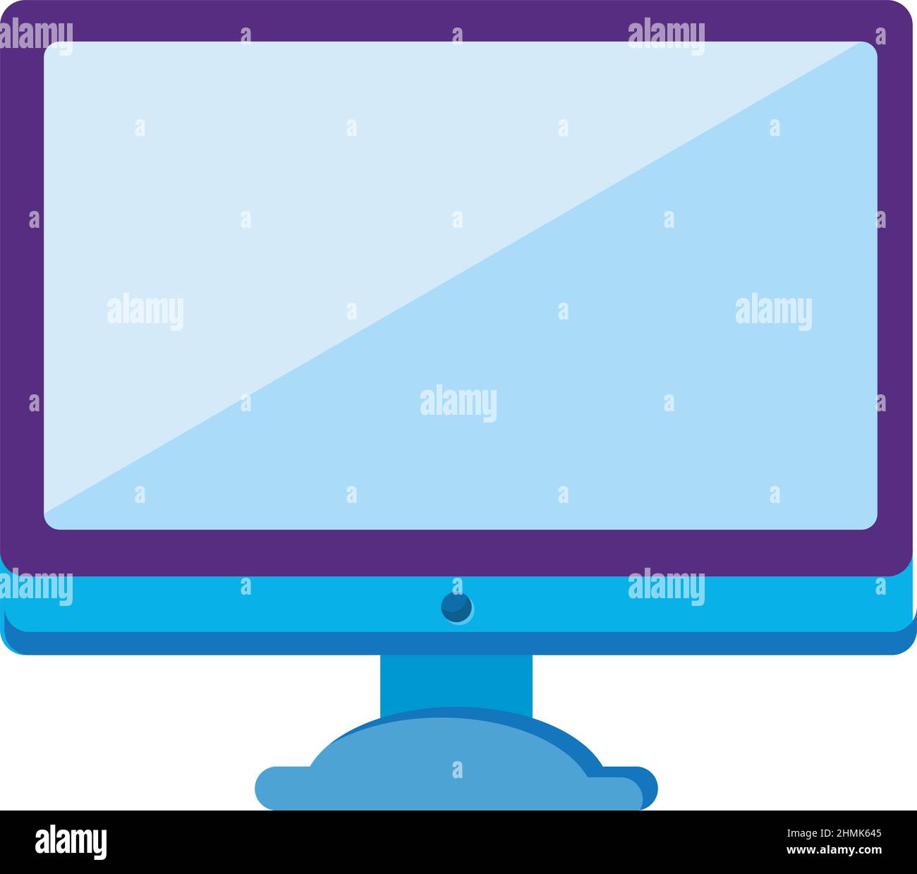 desktop computer display Stock Vector Image & Art - Alamy