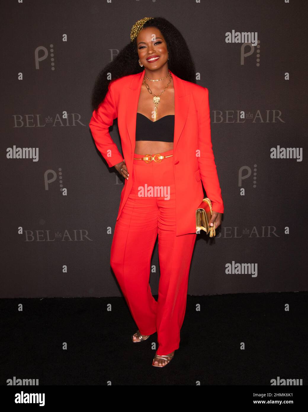 February 9, 2022, Santa Monica, California, USA: Cassandra Freeman ...