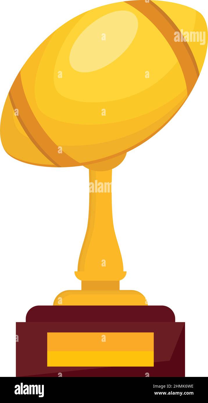 american football balloon trophy Stock Vector Image & Art - Alamy