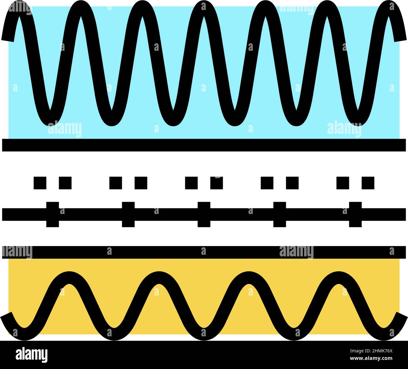 frequency telecommunication color icon vector illustration Stock Vector ...