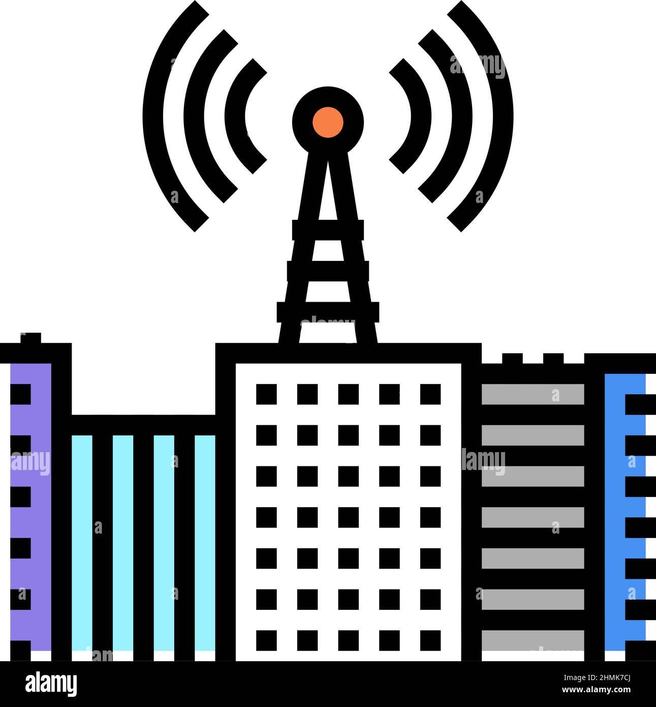 High frequency transmitter Cut Out Stock Images & Pictures - Alamy