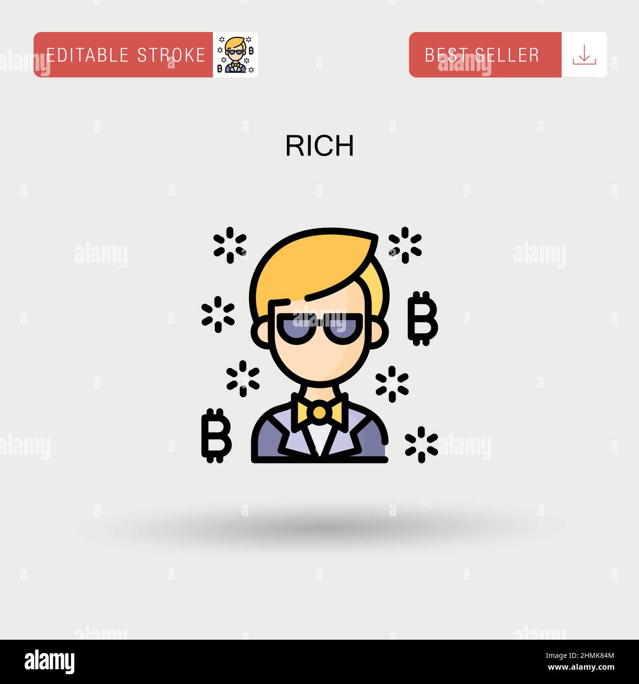 Wealth luxury Stock Vector Images - Alamy