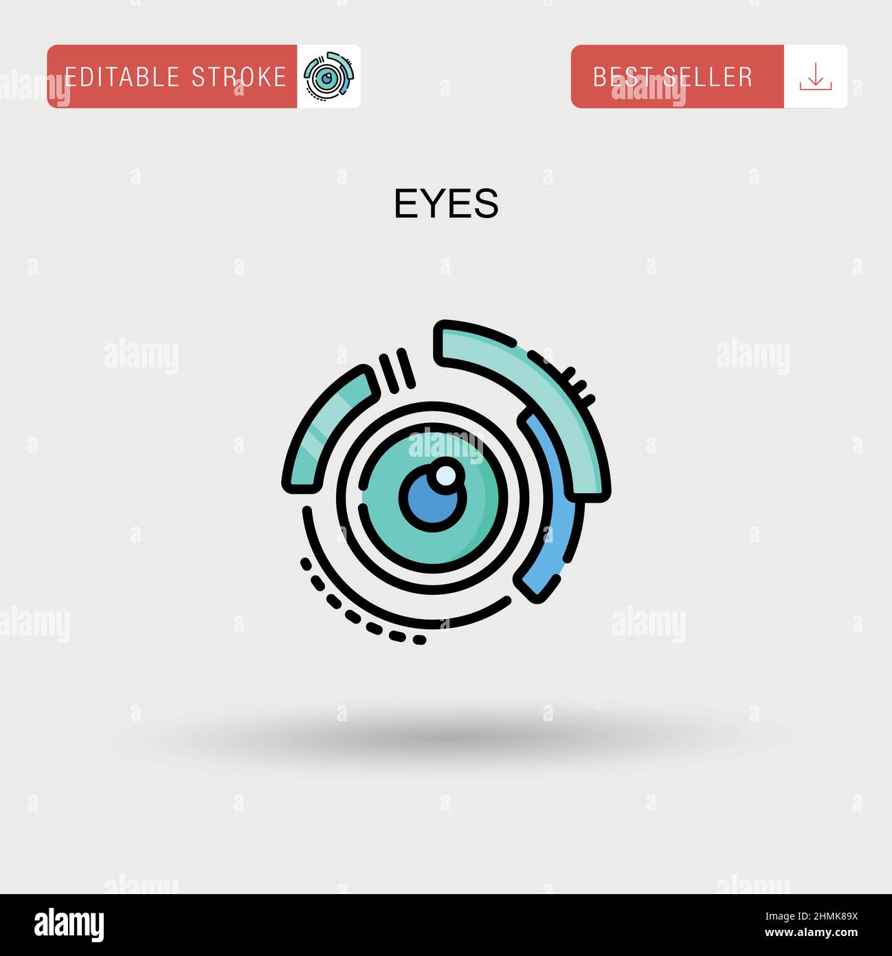 Human eyes view Stock Vector Images - Alamy