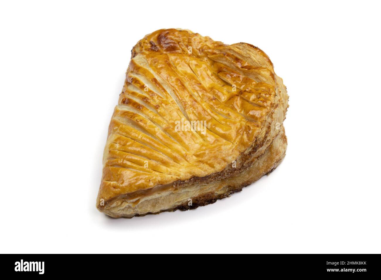 apple turnover isolated on a white background Stock Photo - Alamy