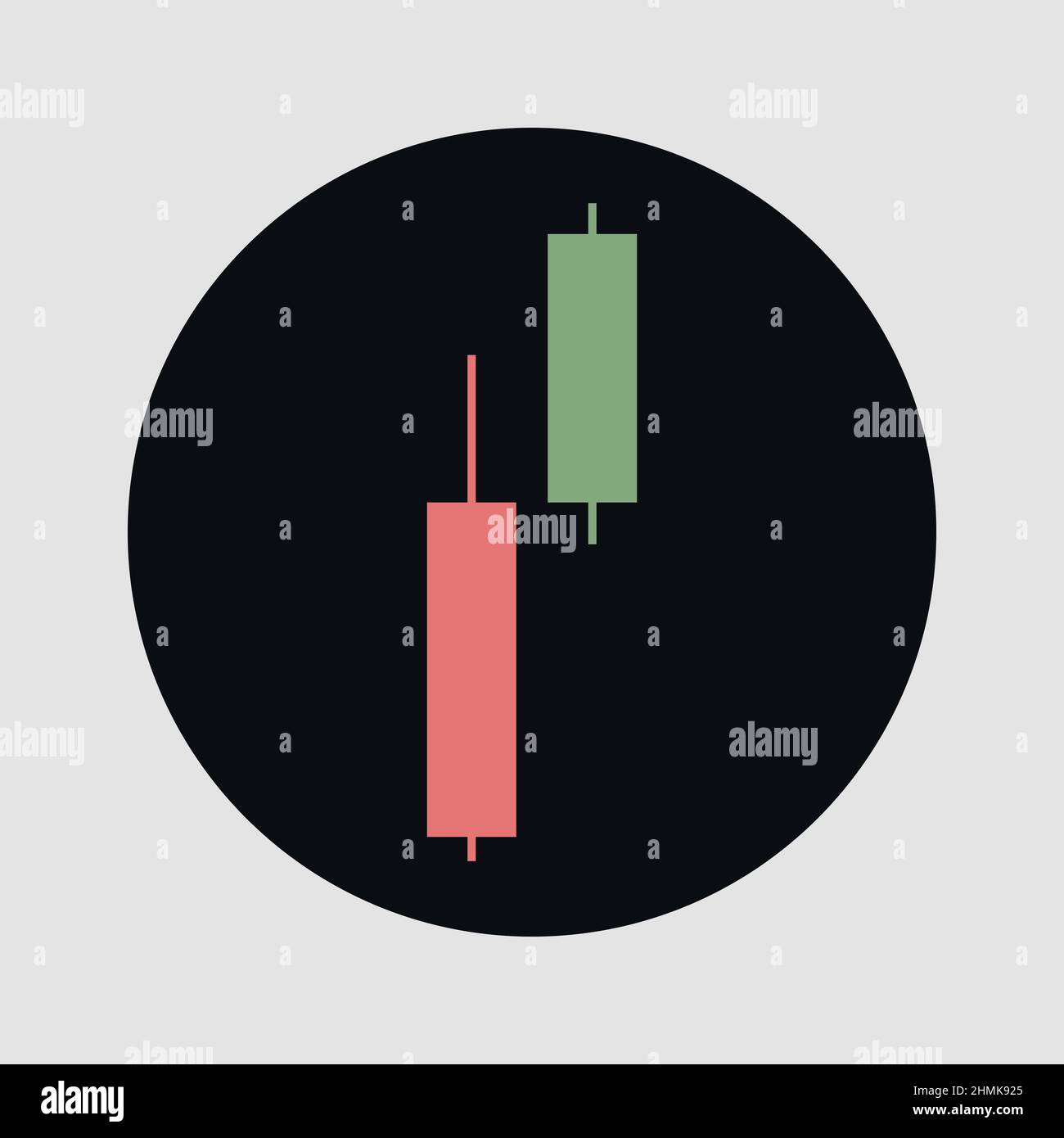 Bullish bearish candlestick chart hi-res stock photography and images ...