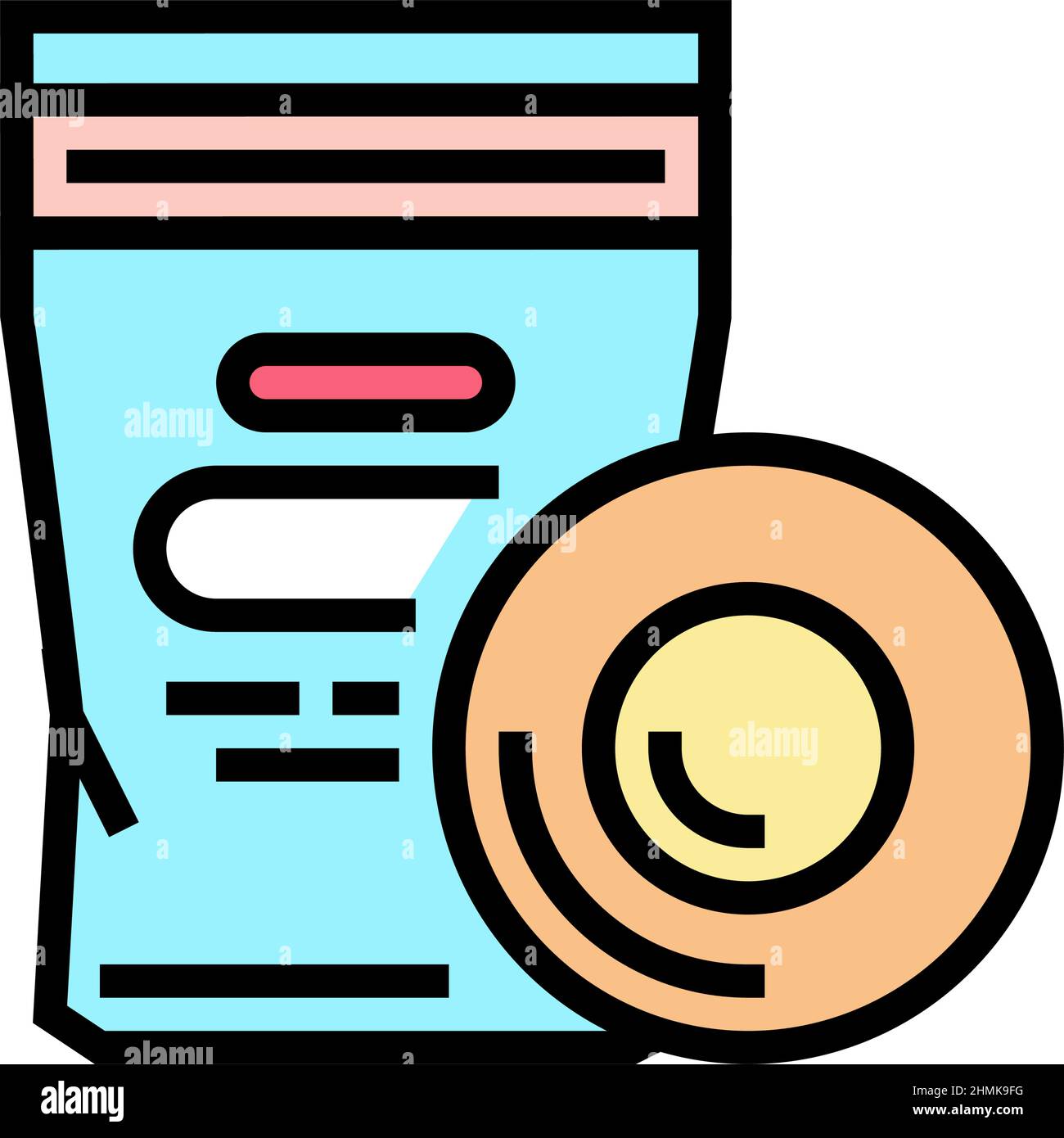 patch test skin color icon vector illustration Stock Vector Image & Art ...