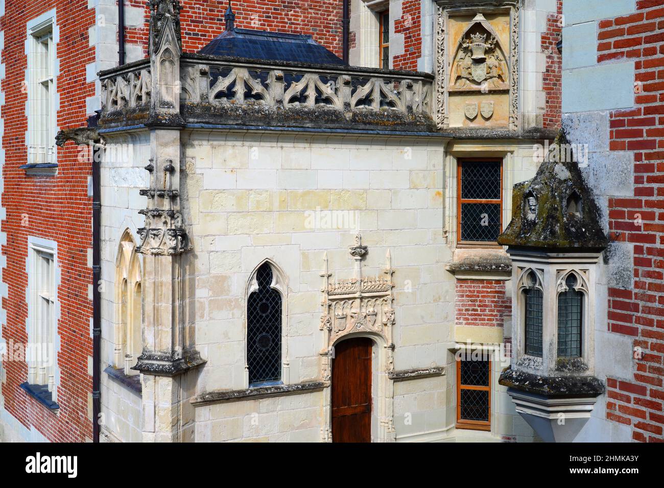 AMBOISE, FRANCE -22 JUN 2021- View of the Chateau du Clos Luce (former ...