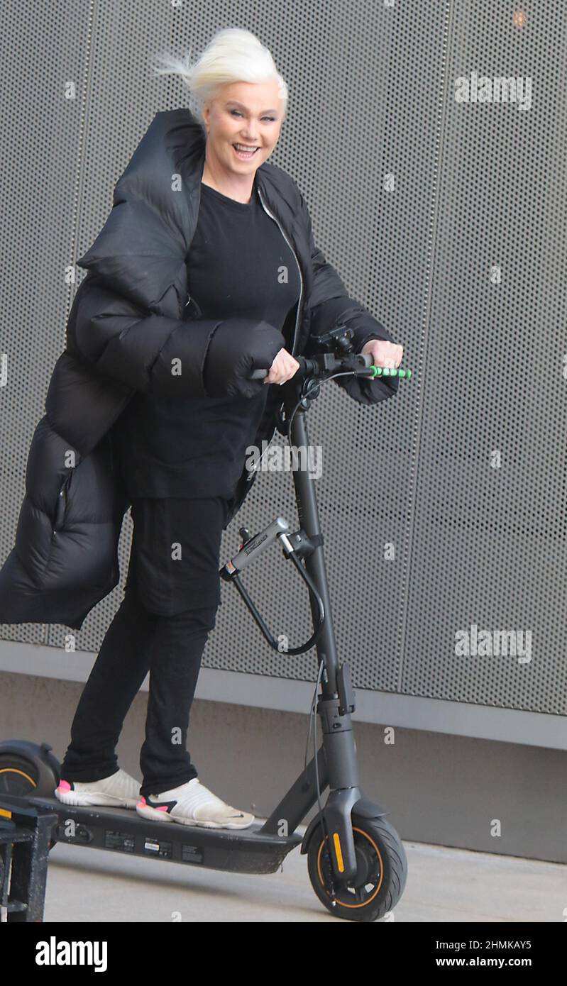 New York, NY, USA. 10th Feb, 2022. Deborra-Lee Furness seen before the ...