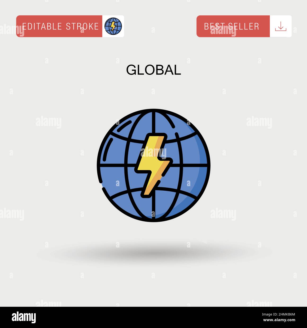 Global networking globe Stock Vector Images - Alamy