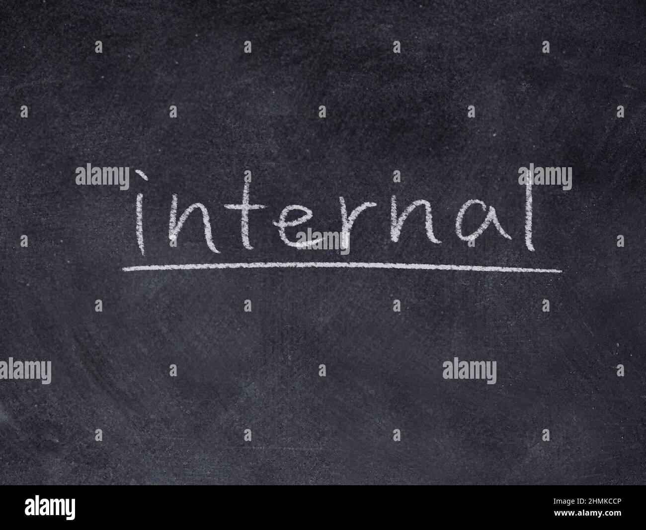 internal concept word on blackboard background Stock Photo - Alamy