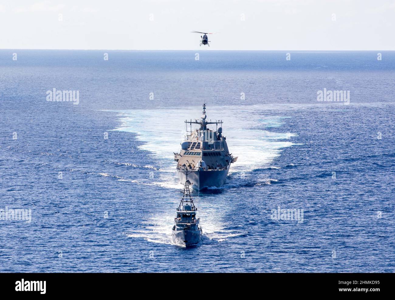 220209-N-HD110-1745 CARIBBEAN SEA (Feb. 9, 2022) The Freedom-variant ...