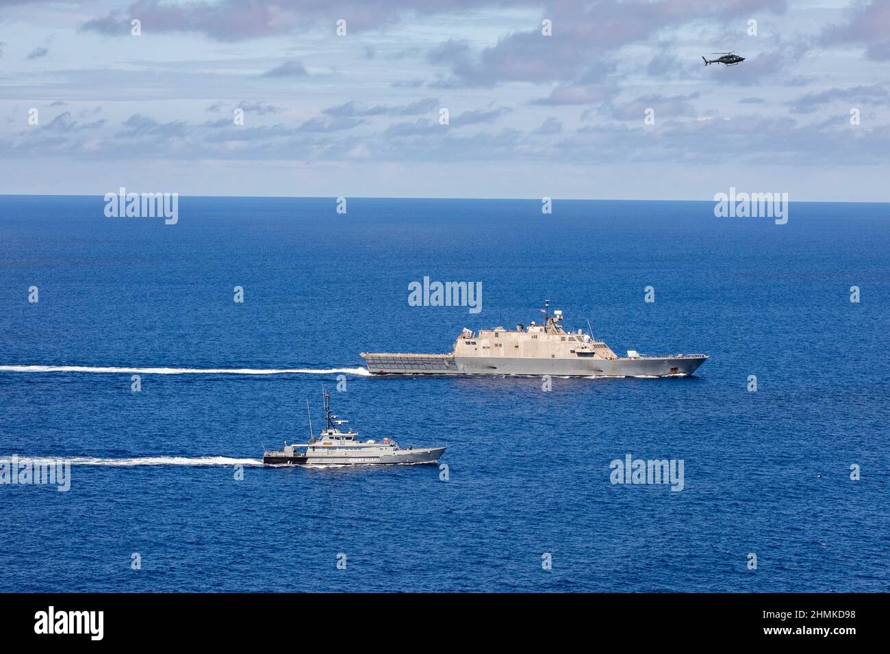 220209-N-HD110-1158 CARIBBEAN SEA (Feb. 9, 2022) The Freedom-variant ...