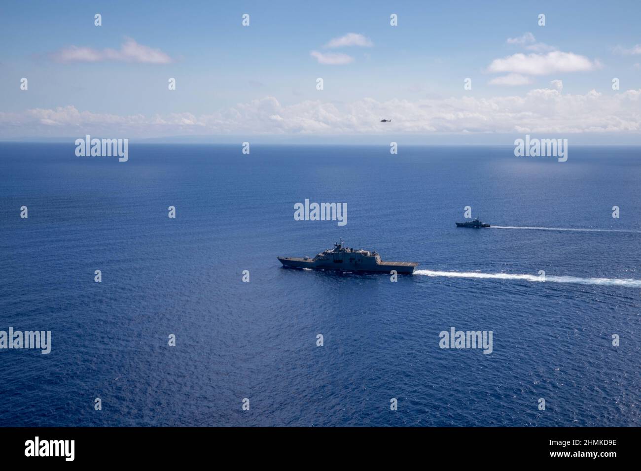 220209-N-HD110-2200 CARIBBEAN SEA (Feb. 9, 2022) The Freedom-variant ...