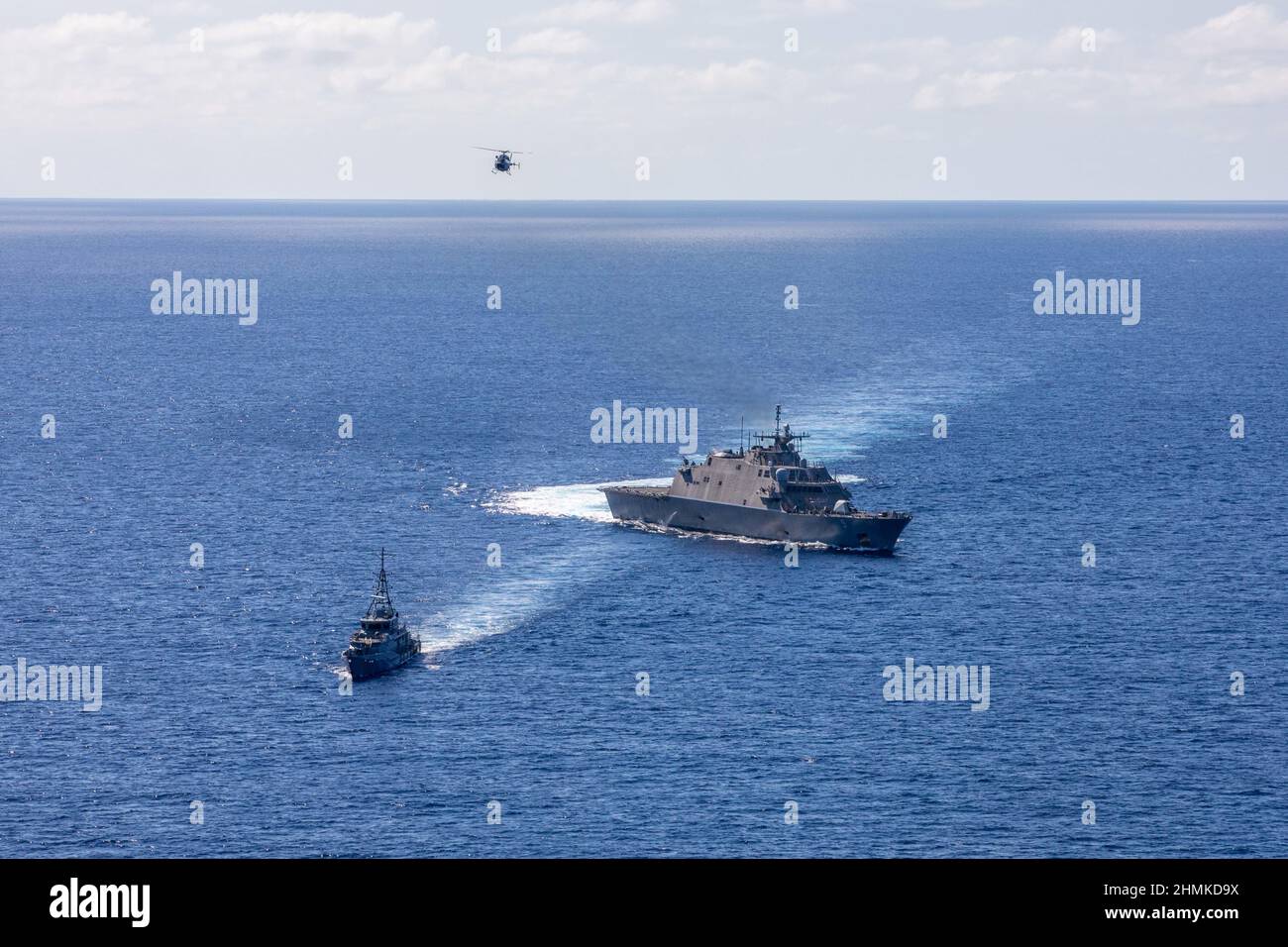 220209-N-HD110-1935 CARIBBEAN SEA (Feb. 9, 2022) The Freedom-variant ...