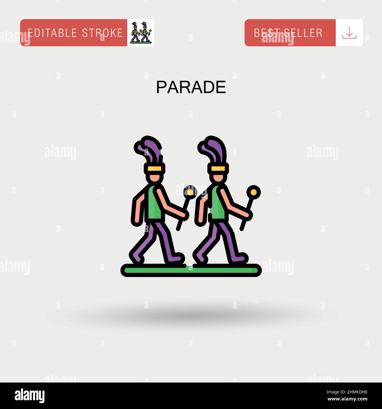 Marching band illustration vector hi-res stock photography and images ...