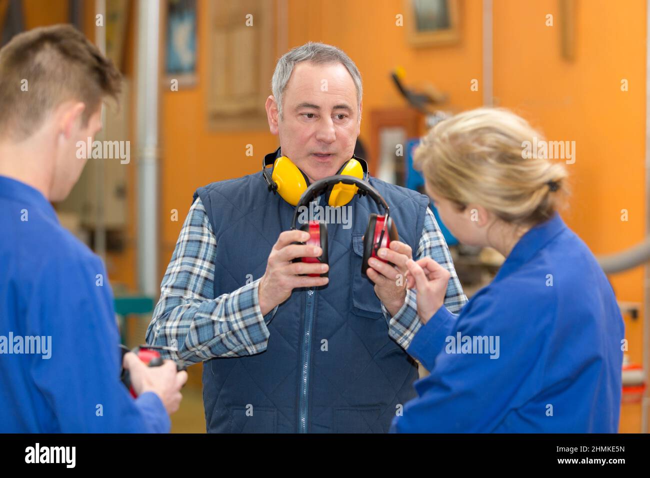Ear protection school hi-res stock photography and images - Alamy