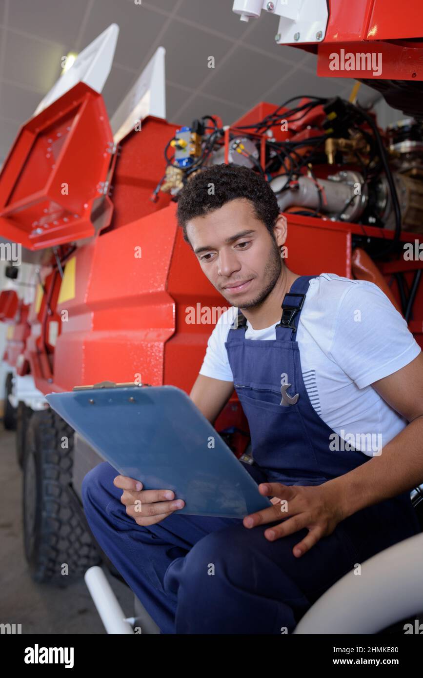 Fire uniform paperwork hi-res stock photography and images - Alamy