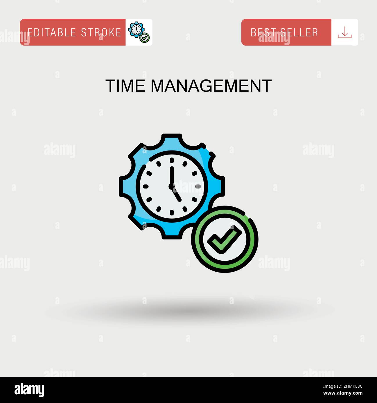 Time management success Stock Vector Images - Alamy