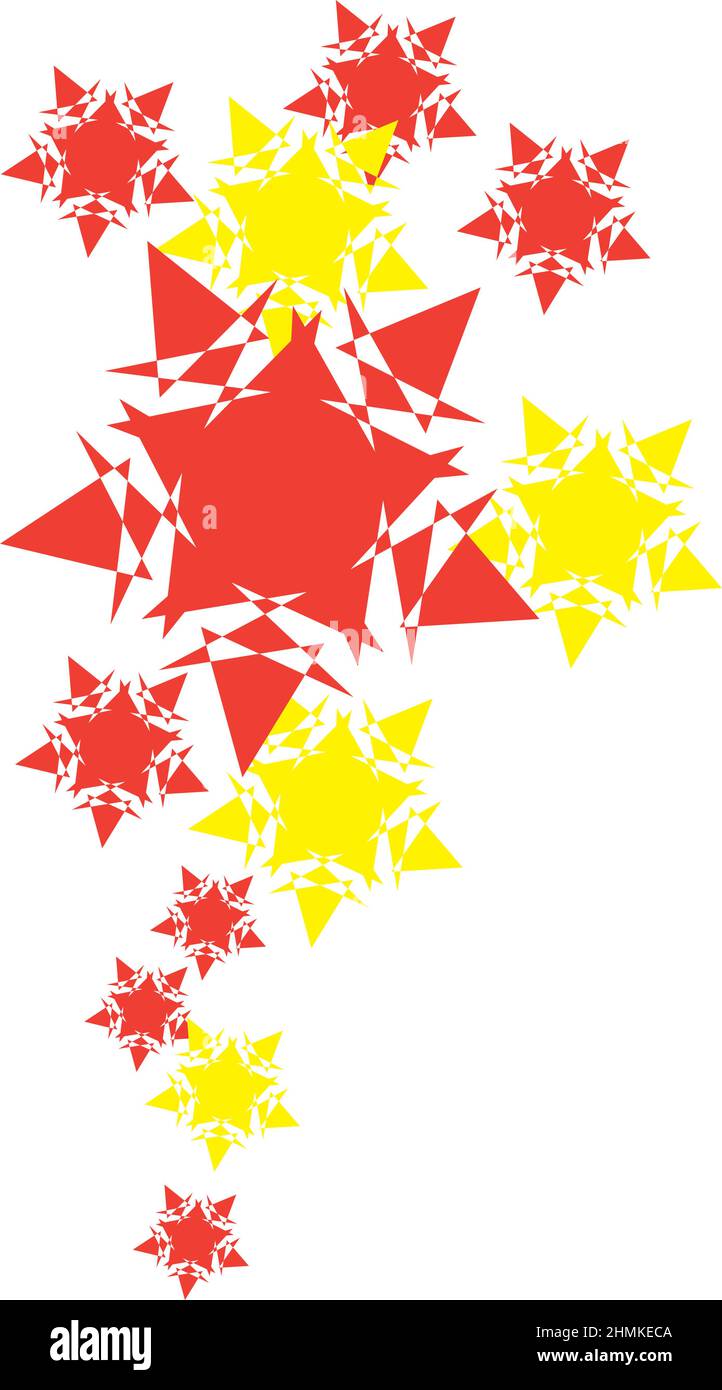 Star Flakes Vector Background Stock Vector Image & Art - Alamy