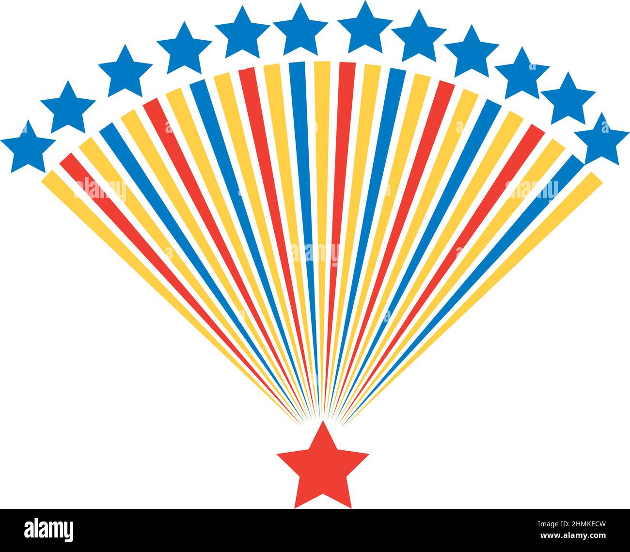 Star fan Stock Vector Images - Alamy