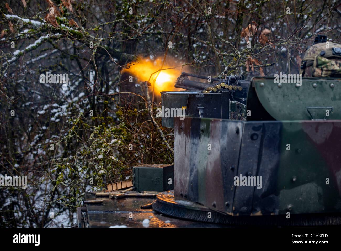 A U.S. Soldier assigned to the 1st Battalion, 4th Infantry Regiment ...