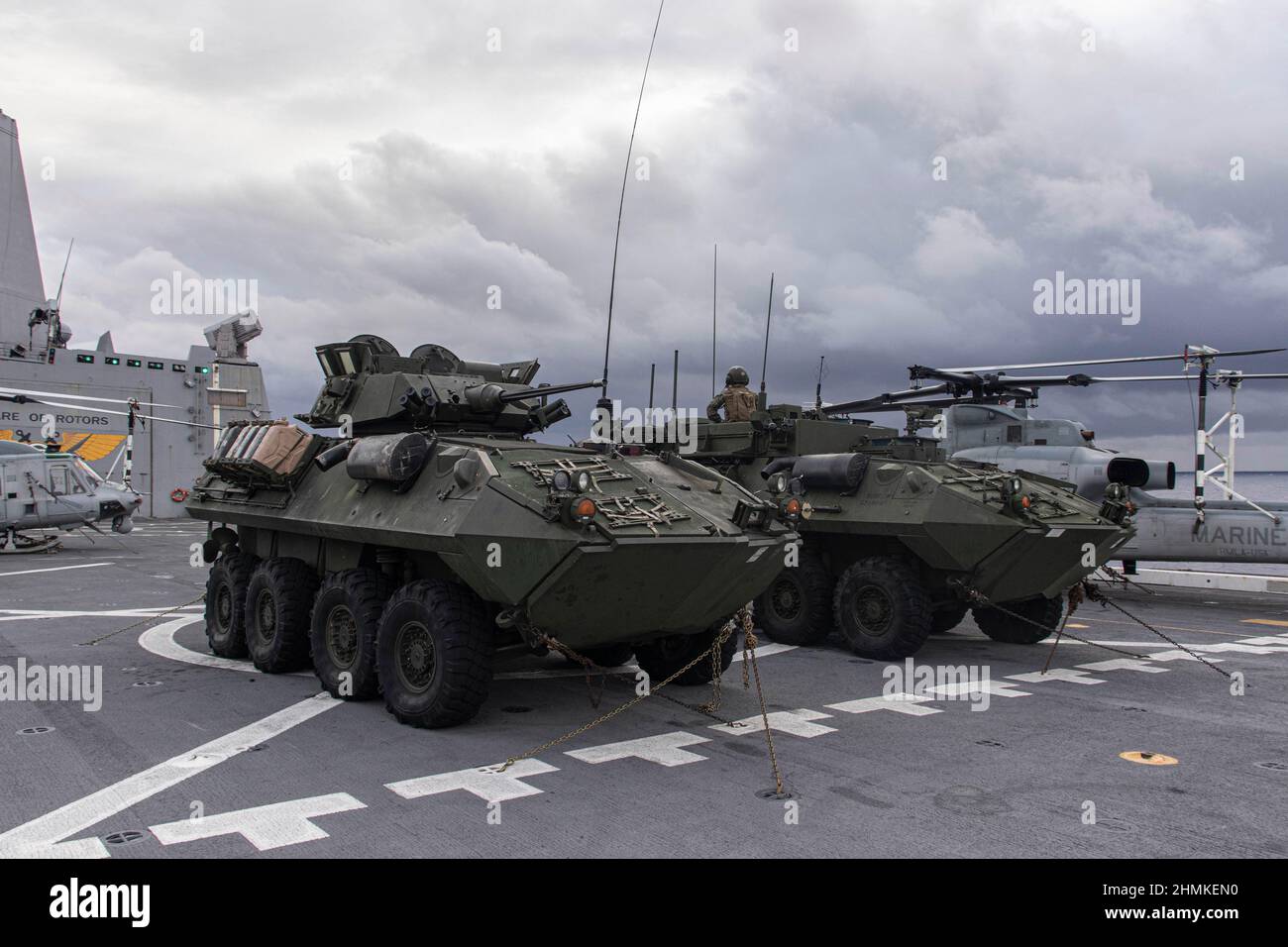 U.S. Marines with Battalion Landing Team 1/5, 31st Marine Expeditionary ...