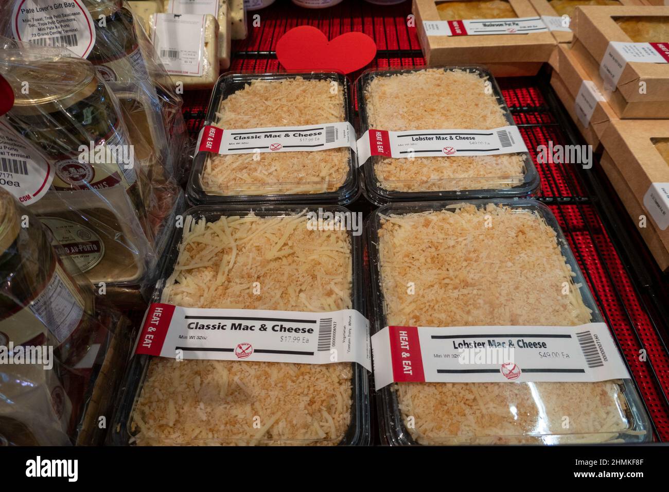 Murray's Cheese is a gourmet speciality shop located in the food hall ...