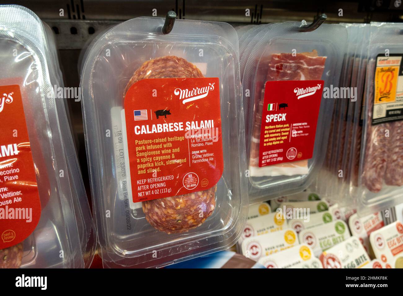 Murray's Cheese is a gourmet speciality shop located in the food hall ...