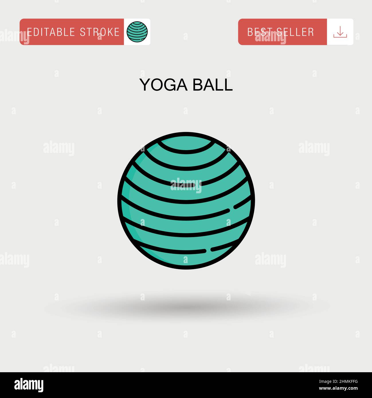 Healthy ball Stock Vector Images - Alamy