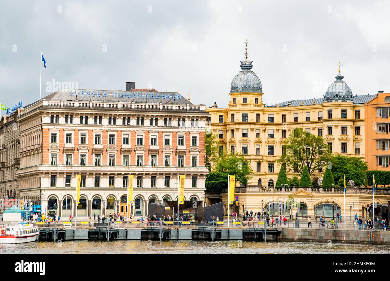 Sweden channel scandinavia tree hi-res stock photography and images - Alamy
