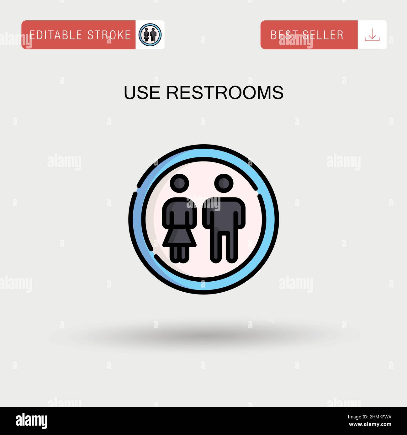 Flush icon hi-res stock photography and images - Alamy
