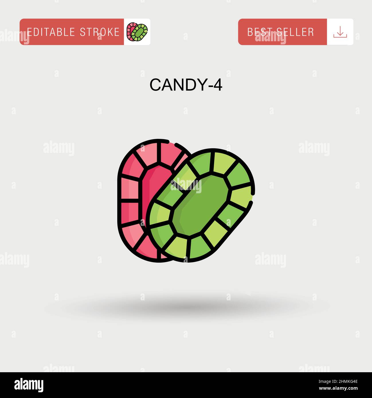 Taffy candy Stock Vector Images - Alamy