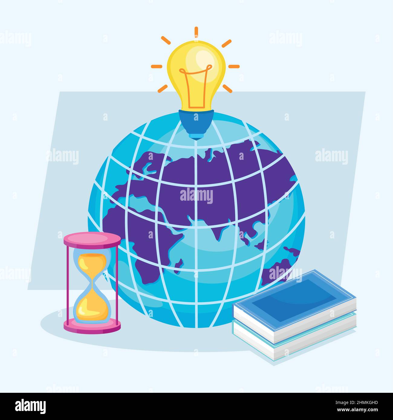 bulb and knowledge icons Stock Vector Image & Art - Alamy