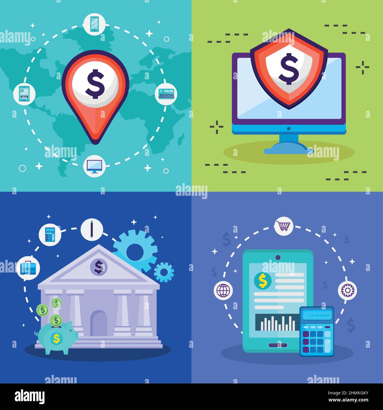 Finances economy pin pointer location hi-res stock photography and ...