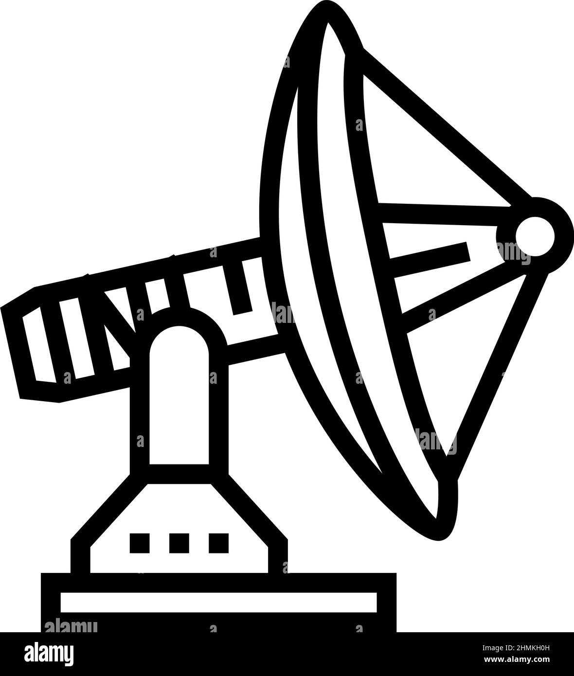 station telecommunication line icon vector illustration Stock Vector ...