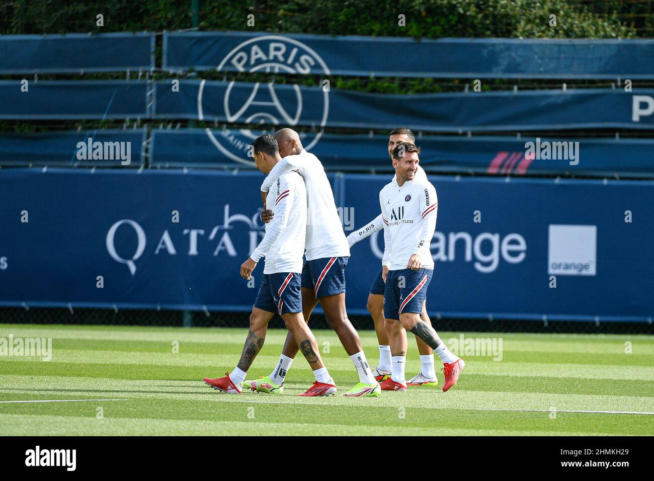 Lionel messi psg training hi-res stock photography and images - Alamy