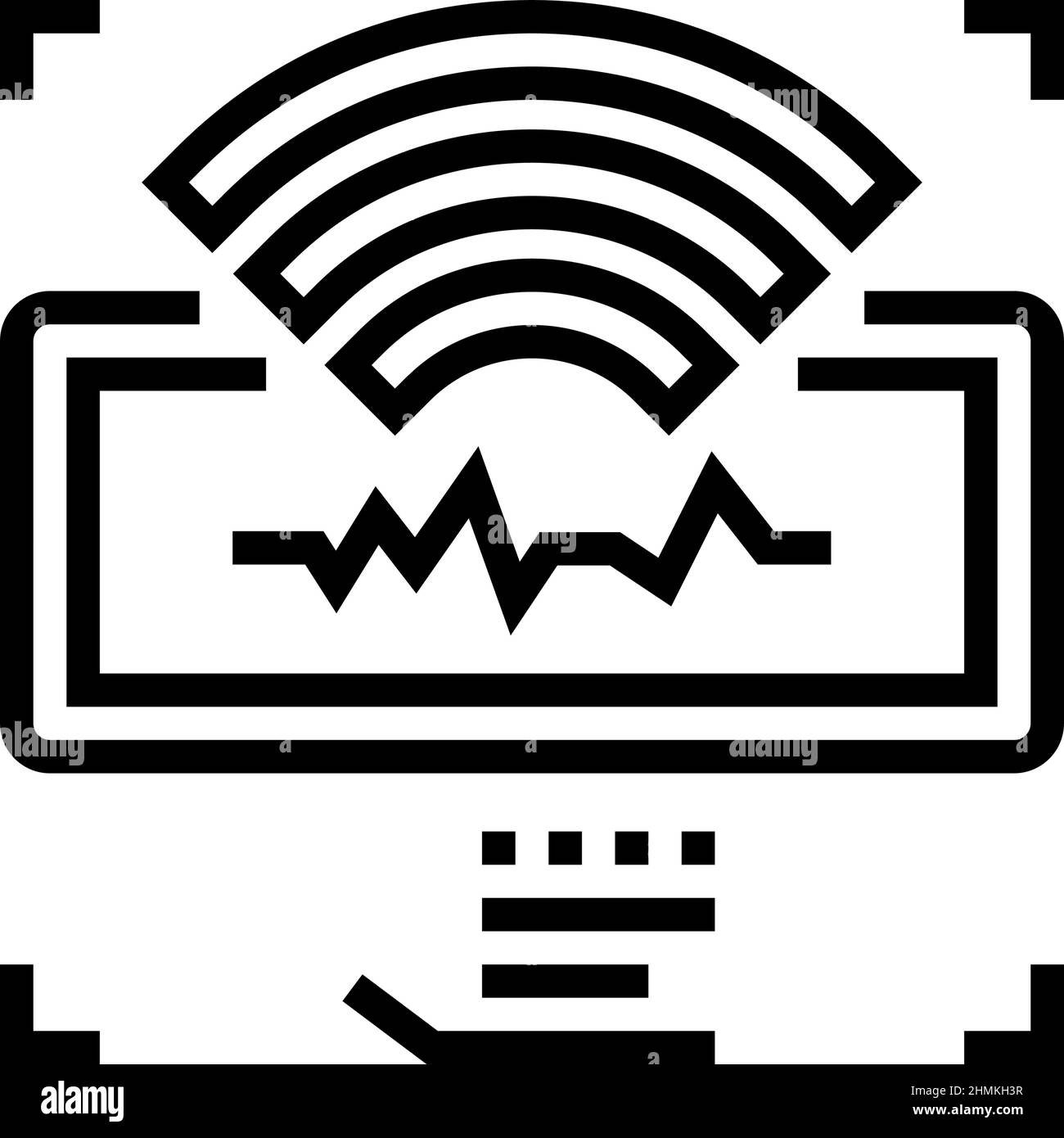contact of communication line icon vector illustration Stock Vector ...