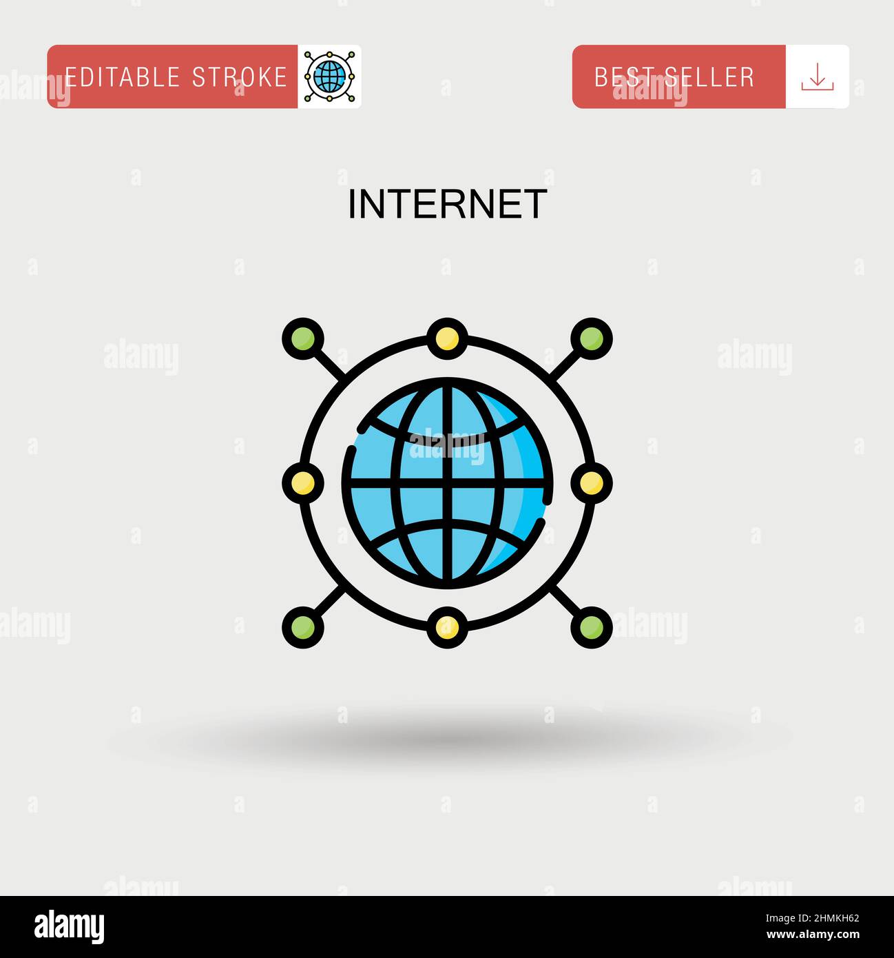 Global network internet things social Stock Vector Images - Alamy