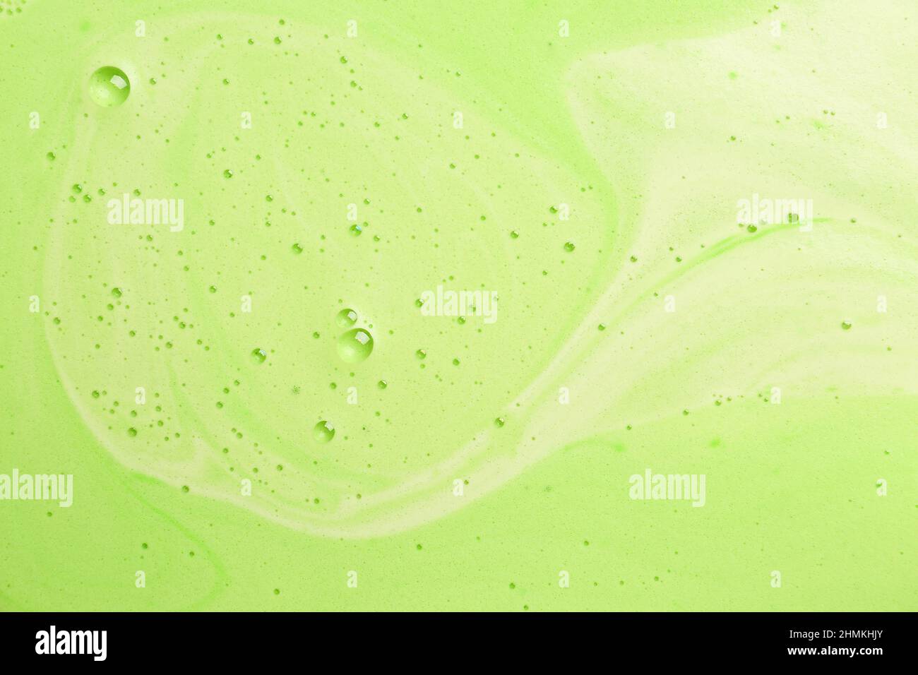 Texture of green thick foam, closeup Stock Photo - Alamy