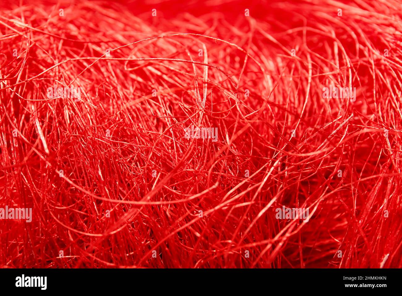 Red synthetic fibers hi-res stock photography and images - Alamy