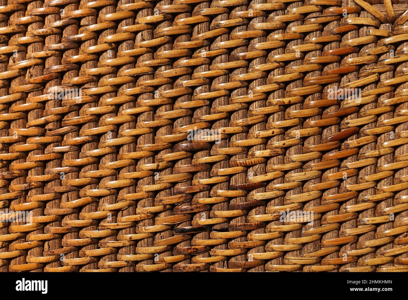 Closeup view of wicker texture Stock Photo - Alamy