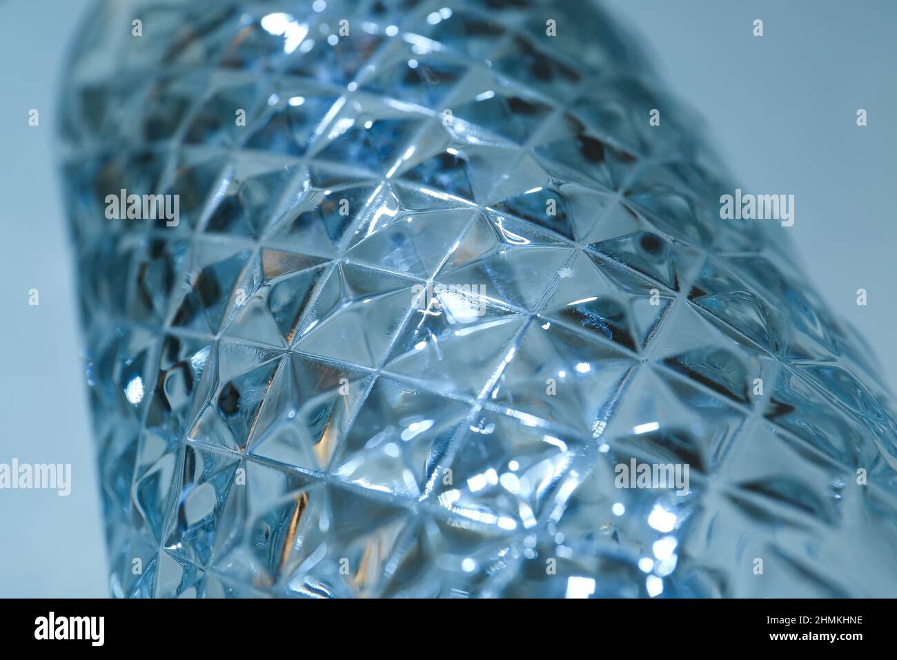 Texture of glass vase, closeup view Stock Photo - Alamy