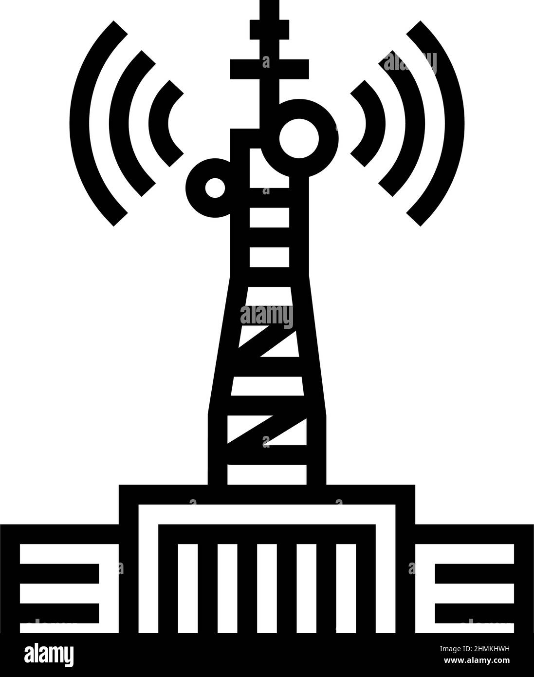 Telecommunication Tower Icon