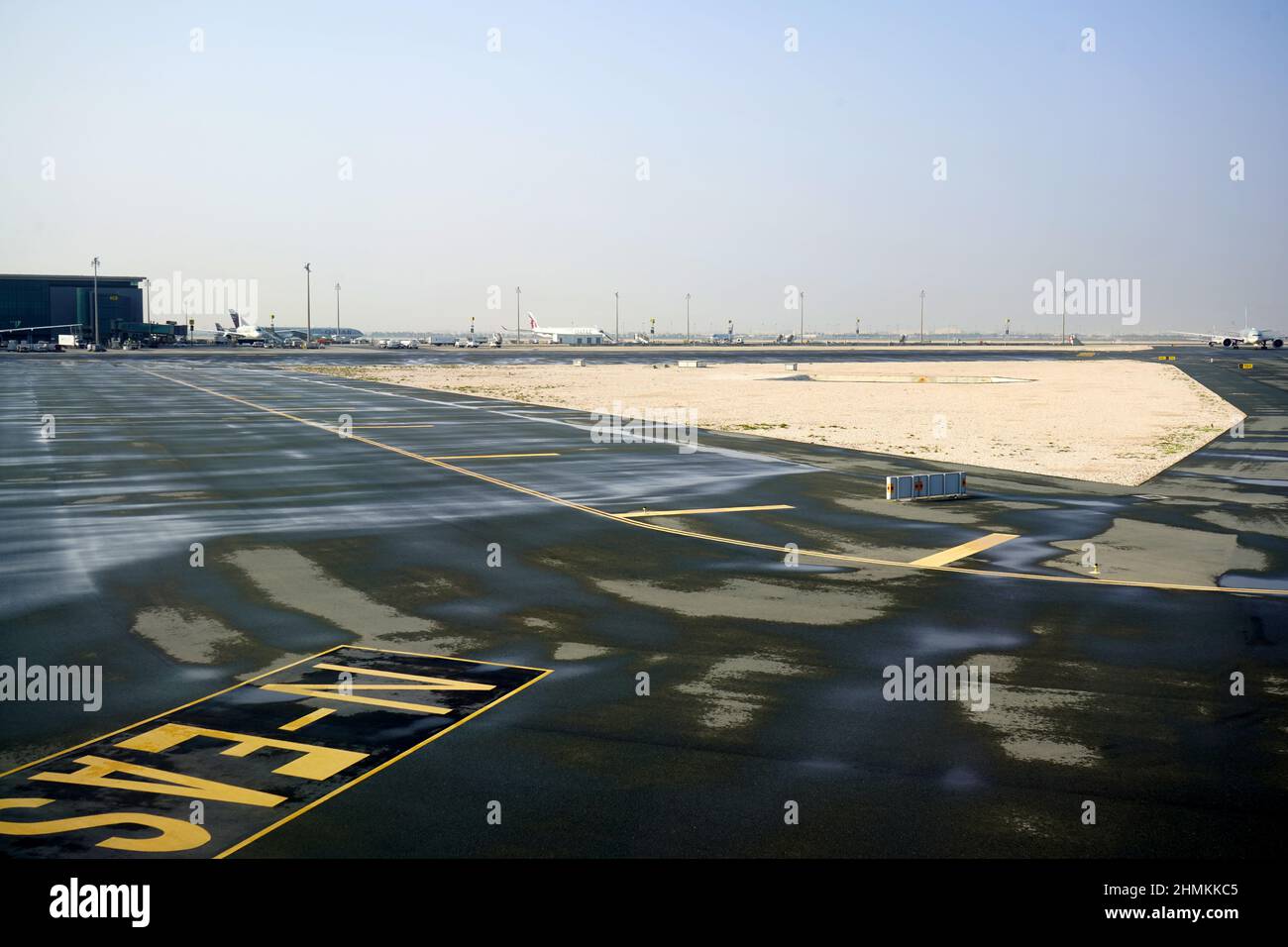 Doha Qatar - 11-12-2019: Hamad international airport through the ...