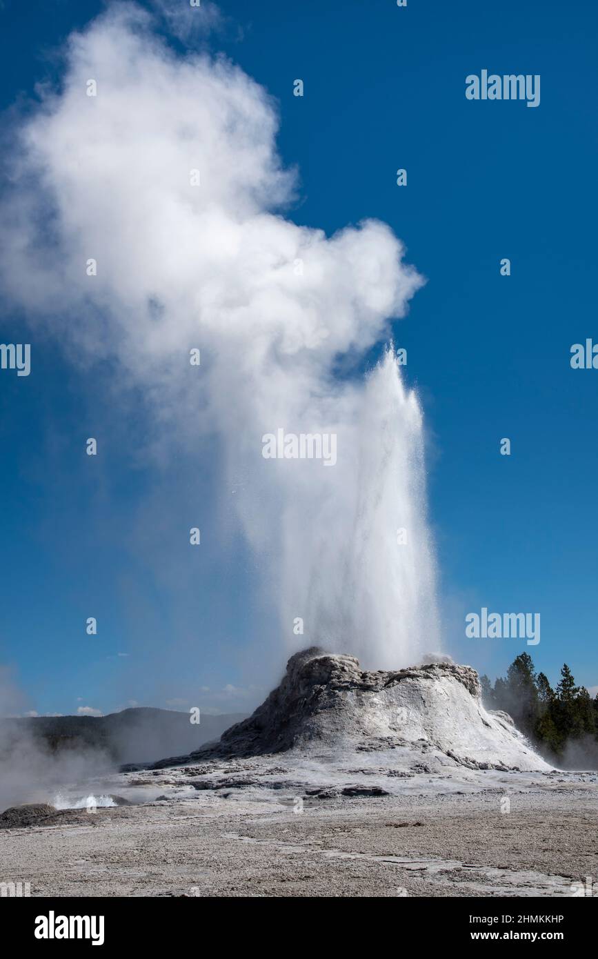 Yellowstone geysers hi-res stock photography and images - Alamy